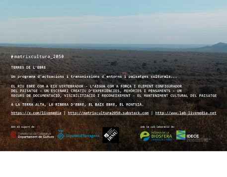 Matrix Cultura 2050 · Terres de l'Ebre | Agenda Cultural Gencat